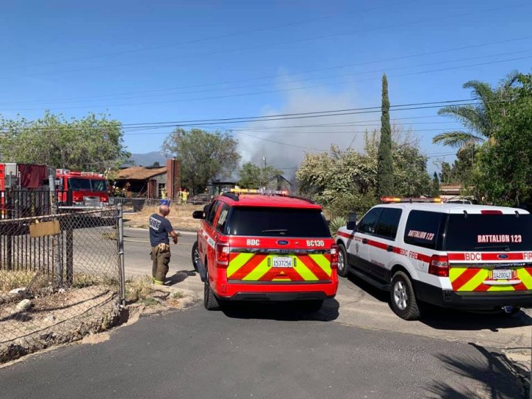 Crews Battle Challenging Muscoy Structure Fire – San Bernardino County ...