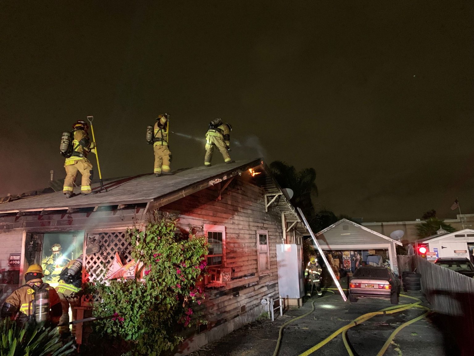 Upland Crews Battle Early Residential Fire – San Bernardino County Fire ...
