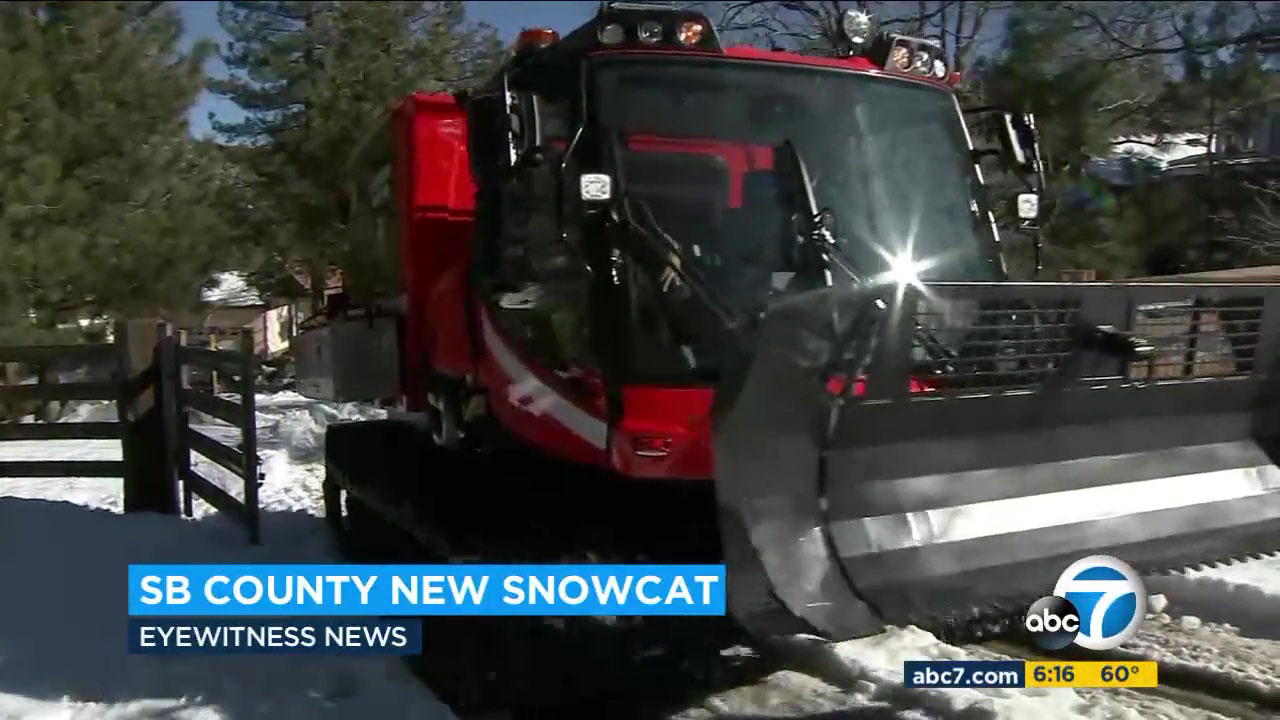 Wrightwood Fire Station Adds Snowcat – San Bernardino County Fire ...