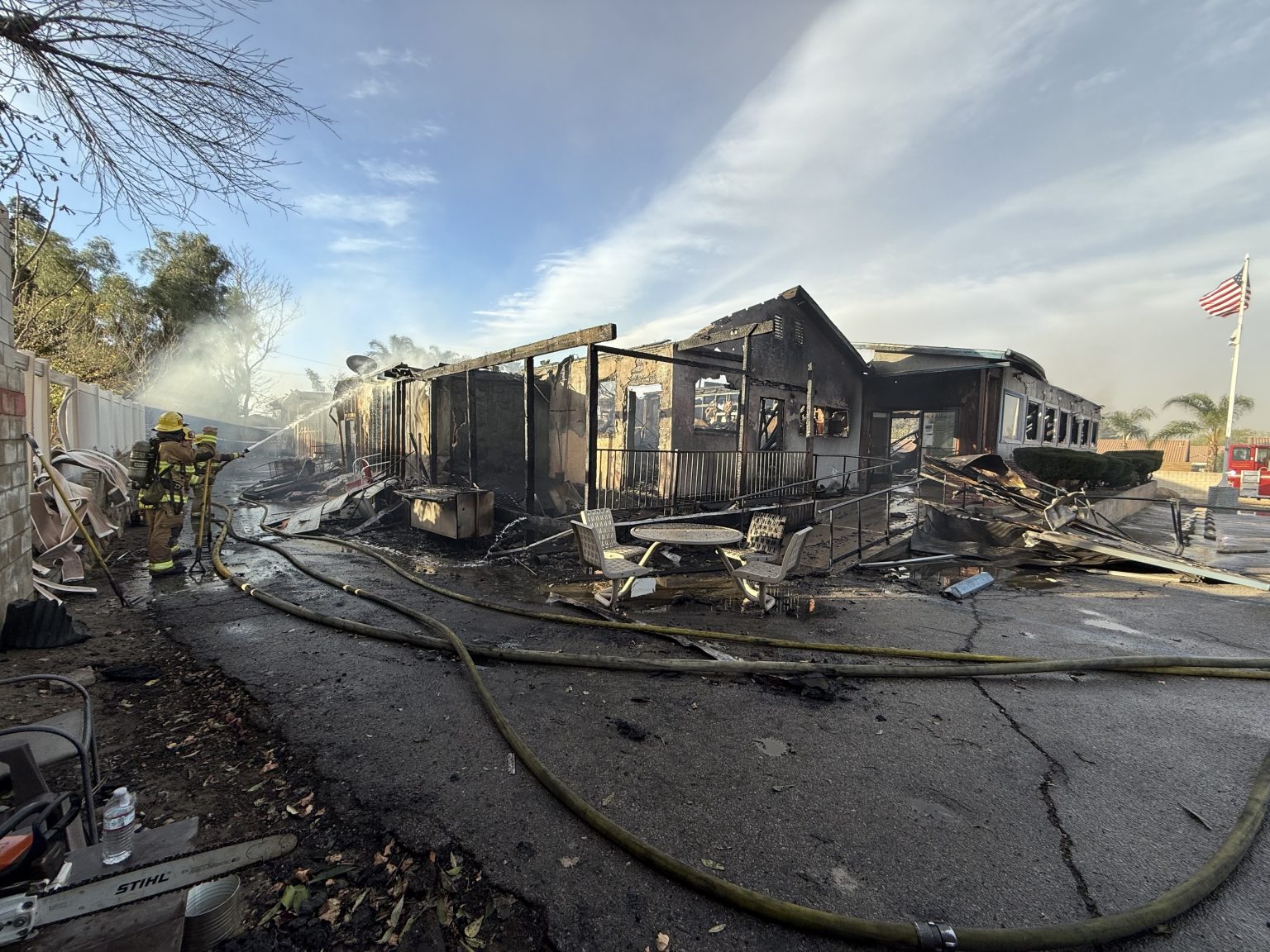 Early Morning Fire Destroys Moose Lodge – San Bernardino County Fire ...