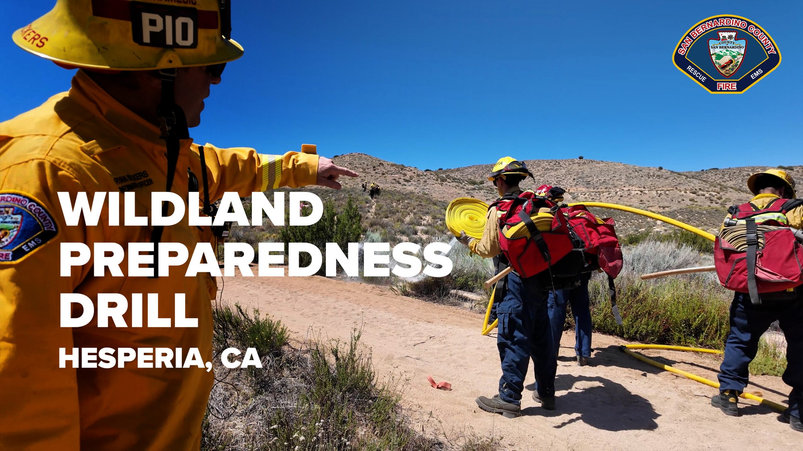 County Fire Joins Annual Multi-Agency Wildfire Prep Exercises – San ...