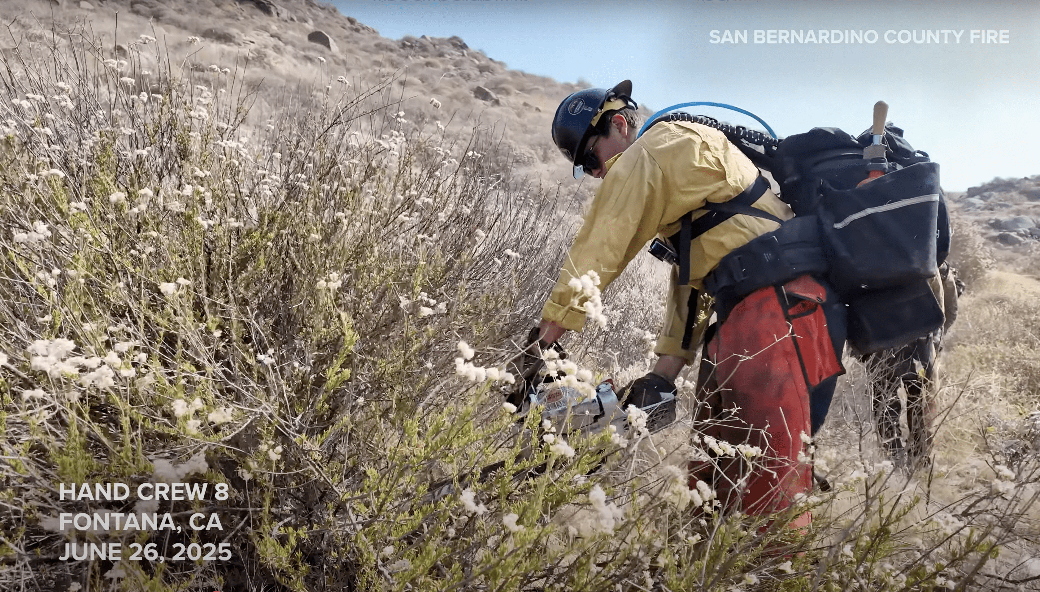 Hand Crew 8 works to create defensible space and protect homes – San ...