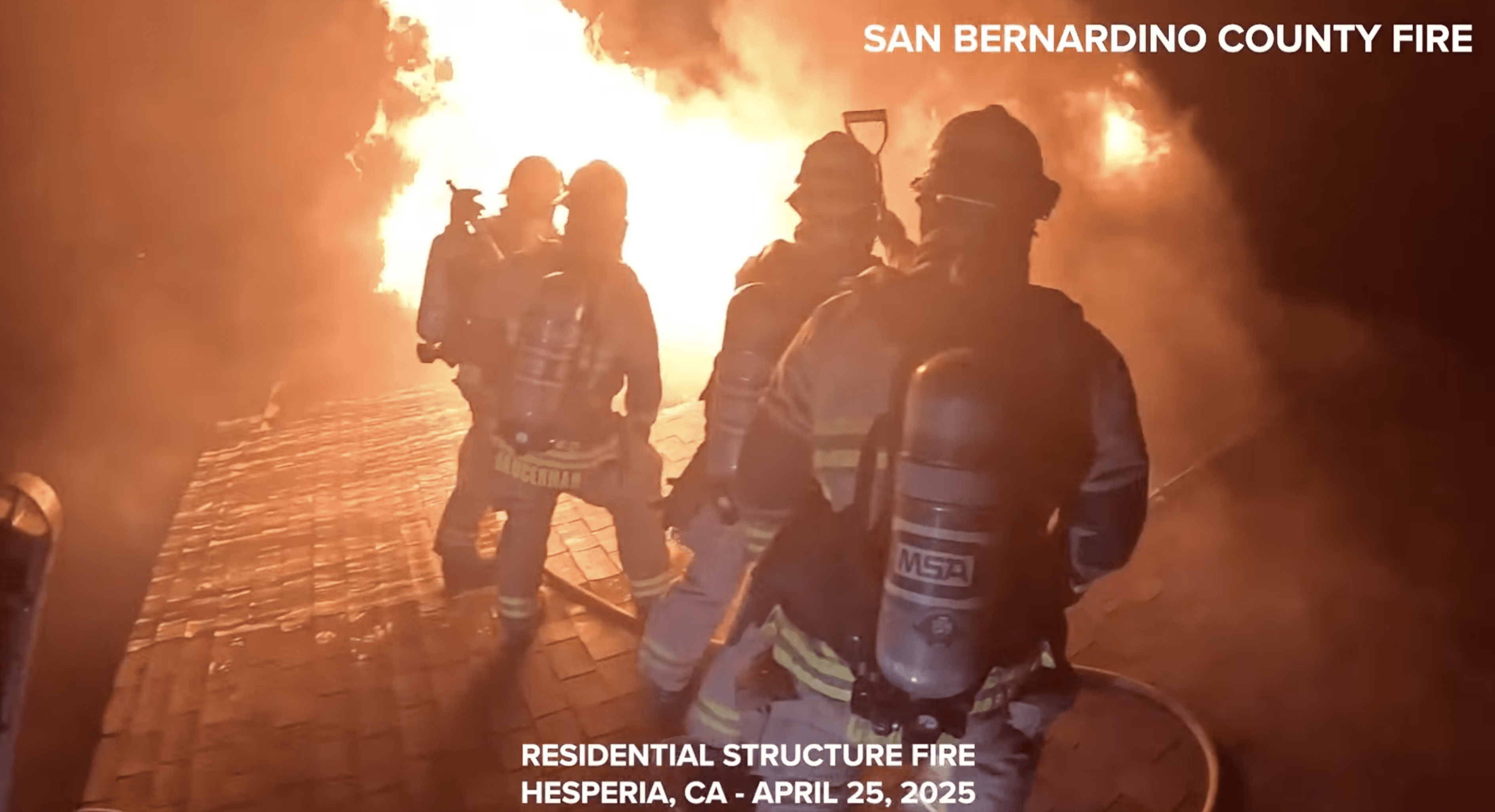 Firefighters Contain Hesperia Structure Fire – San Bernardino County ...